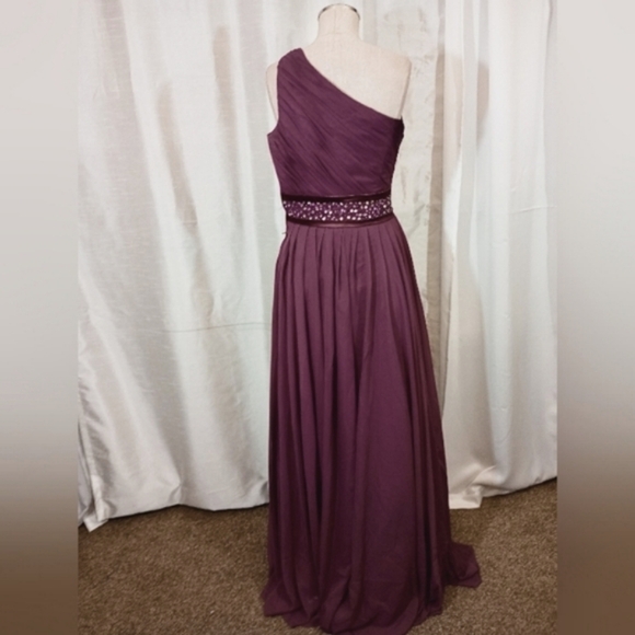 DaVinci | Dresses | Davinci Onestrap Formal Long Gown Sequin Waist ...